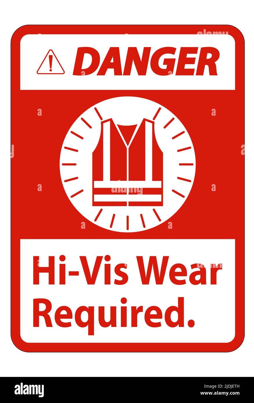 Safety hi vis icon Stock Vector Images - Alamy