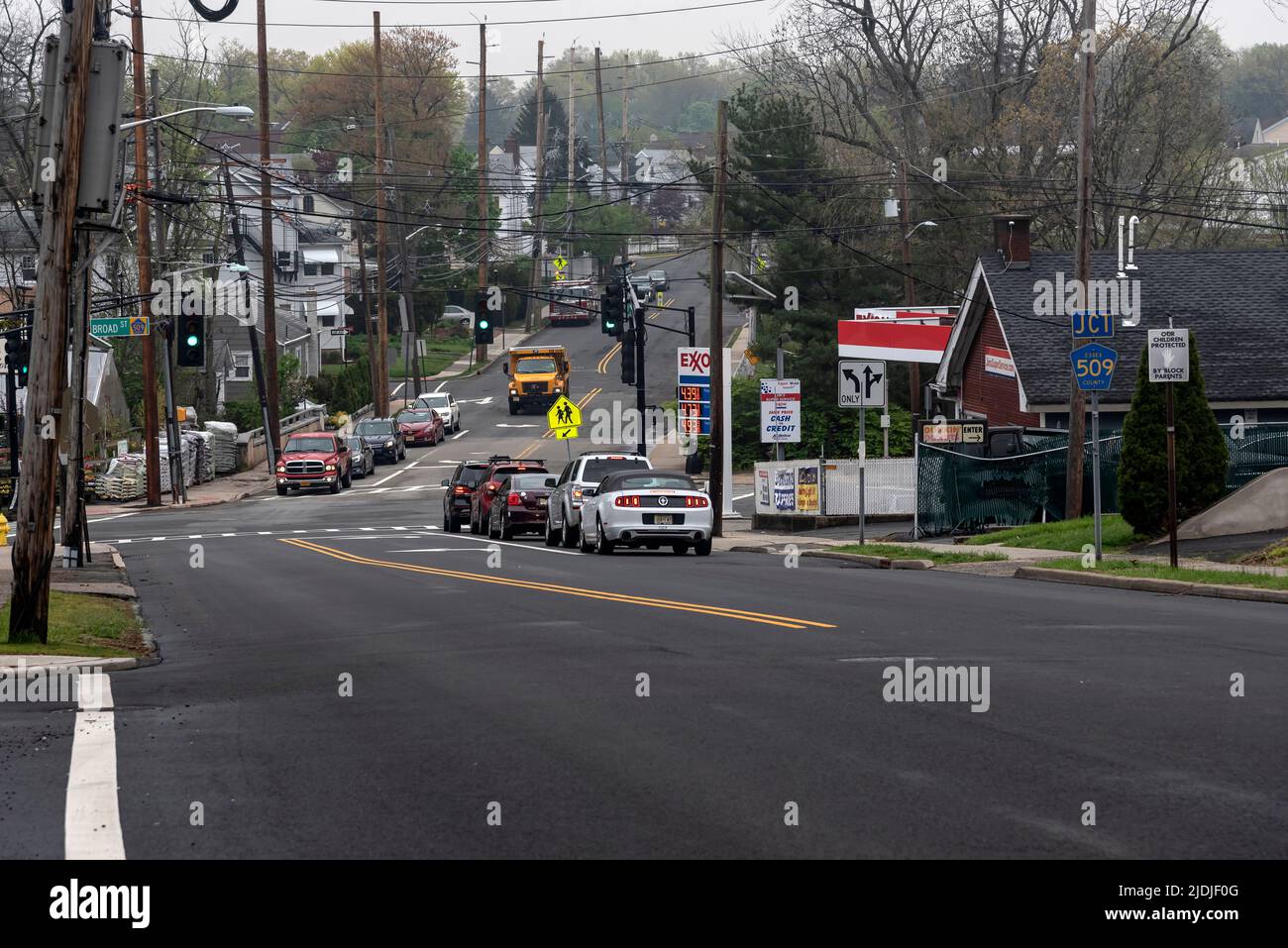 Typical american town hi-res stock photography and images - Alamy