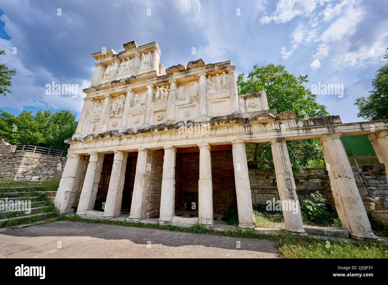 Reliefs of Sebasteion inside museum of Aphrodisias Ancient City, Hall ...