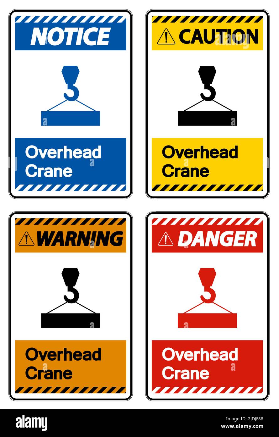 Overhead Crane Symbol Sign On White Background Stock Vector Image & Art ...