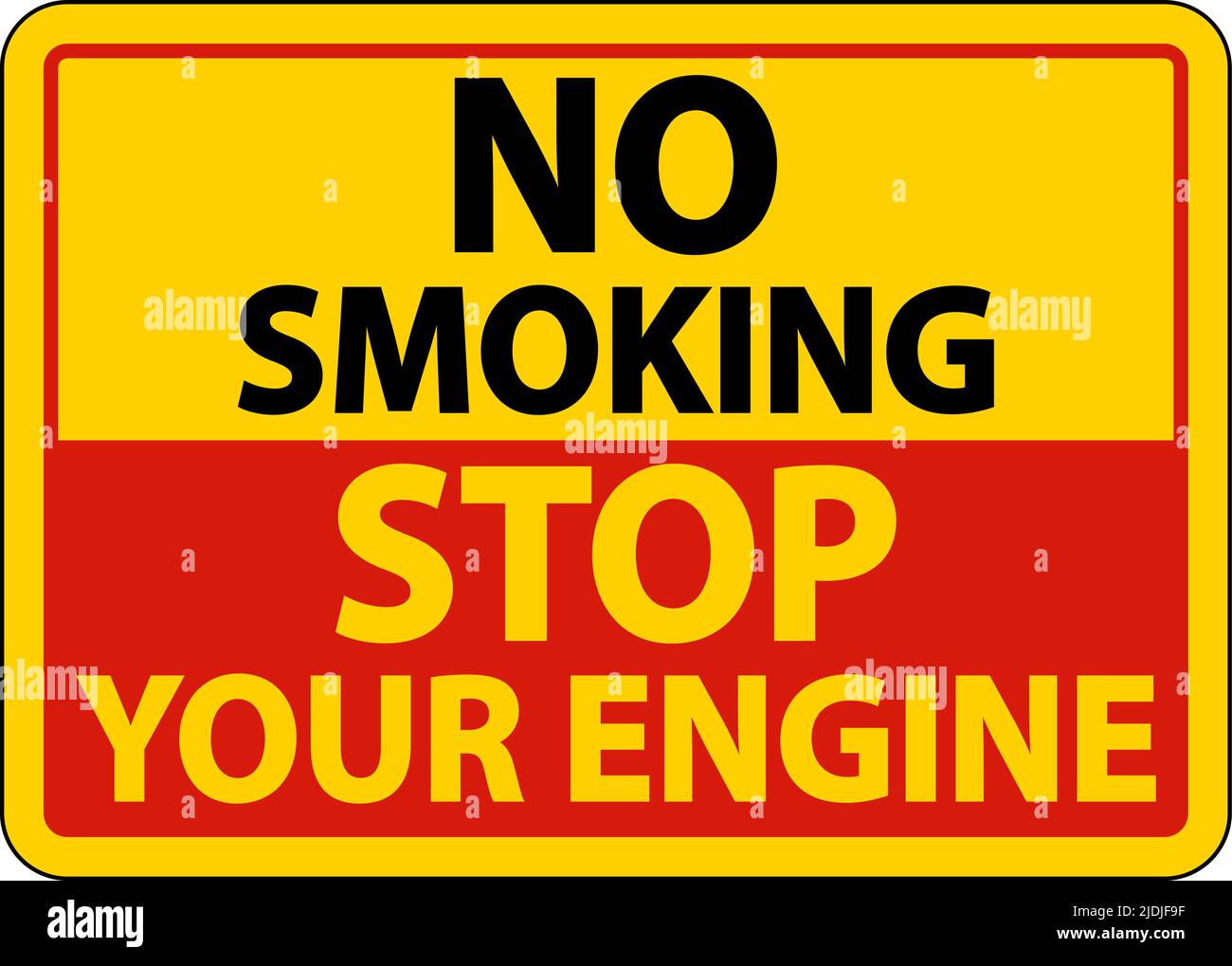 Stop engine no smoking hi-res stock photography and images - Alamy