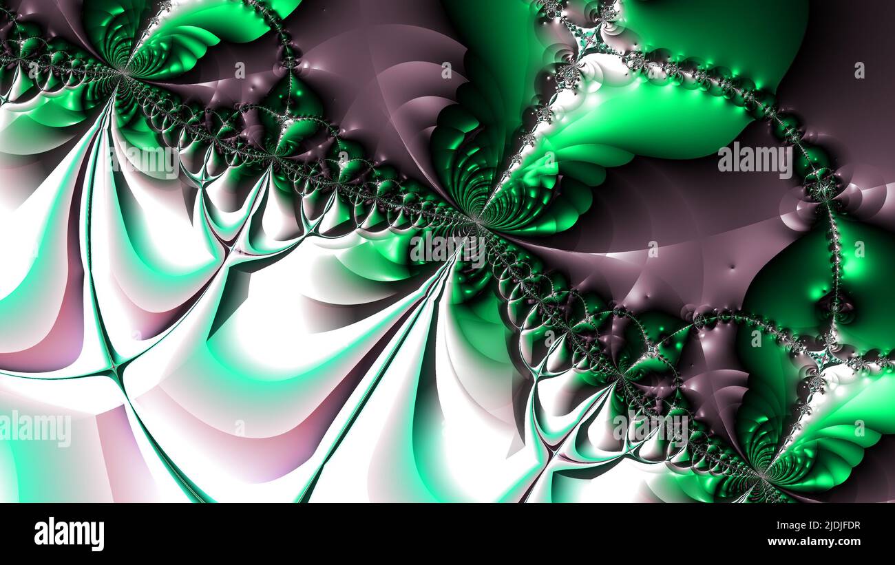 Abstract Computer generated Fractal design. A fractal is a never-ending ...