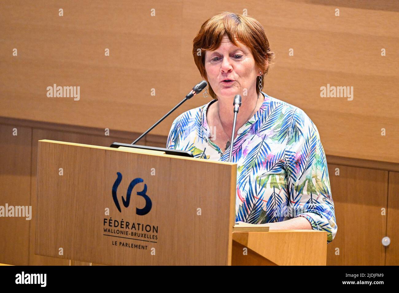 PTB's Alice Bernard pictured during celebrations for the fiftieth ...