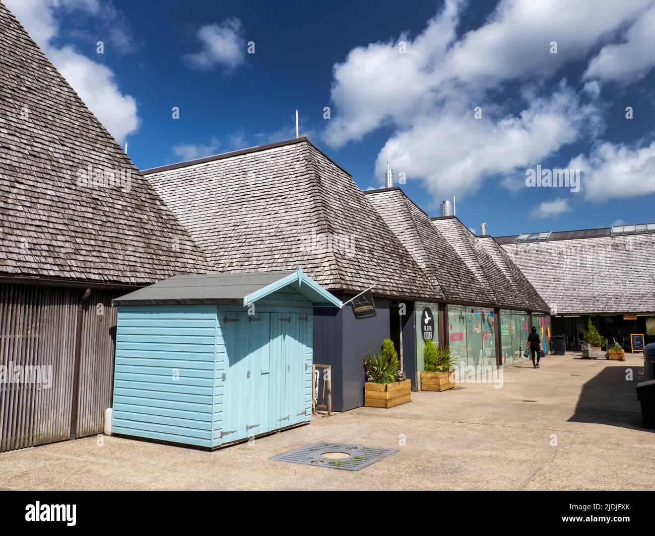 The floating visitor centre at Brockhole Nature reserve on the River ...