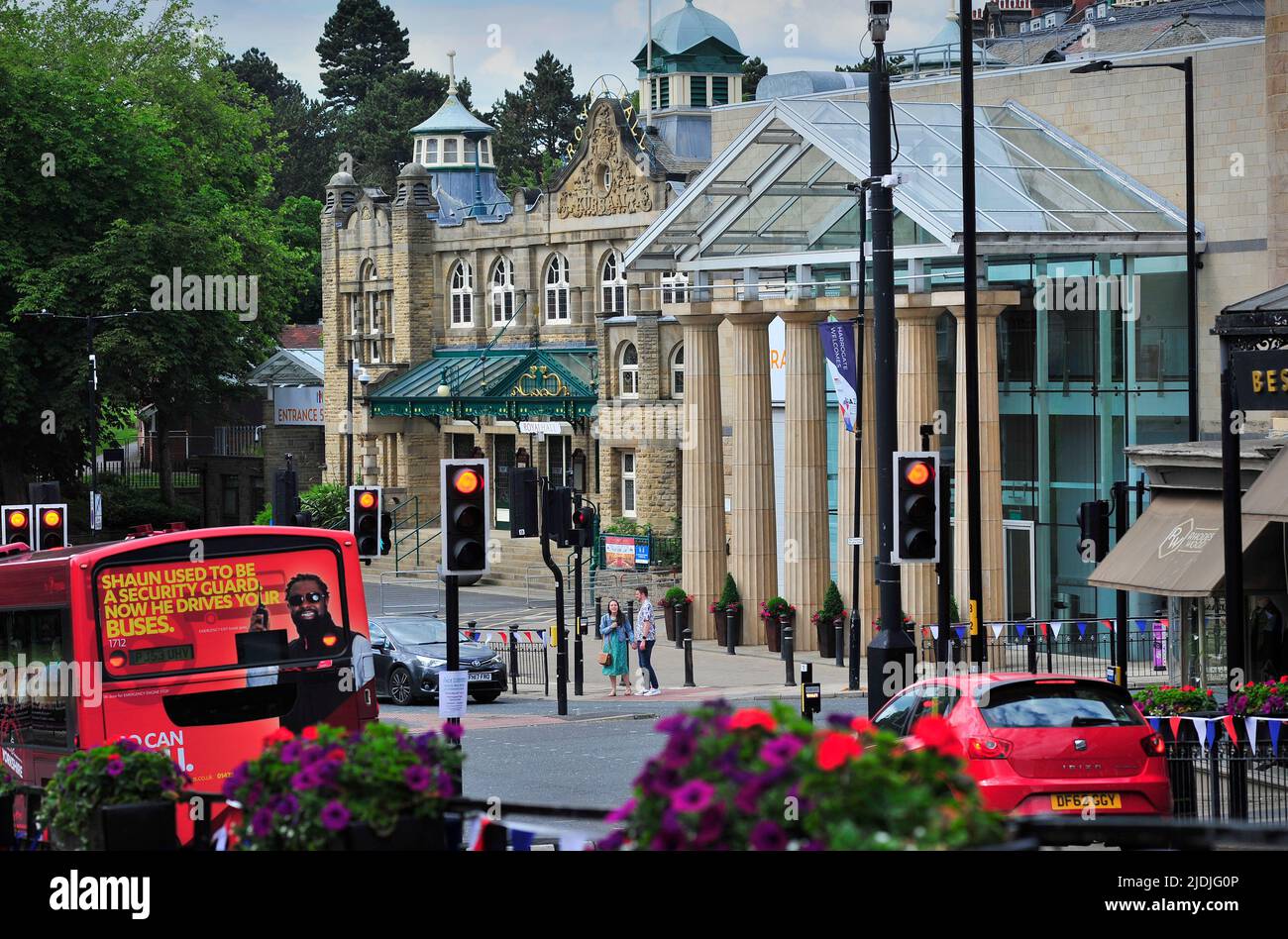 Harrogate Town Centre North Yorkshire England UK Stock Photo - Alamy