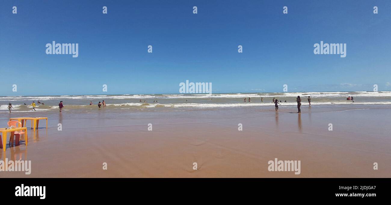Costa beach, Barra dos Coqueiros, Sergipe, Brazil Stock Photo - Alamy