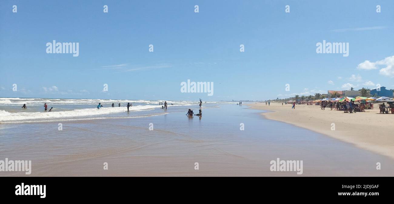 Costa beach, Barra dos Coqueiros, Sergipe, Brazil Stock Photo - Alamy