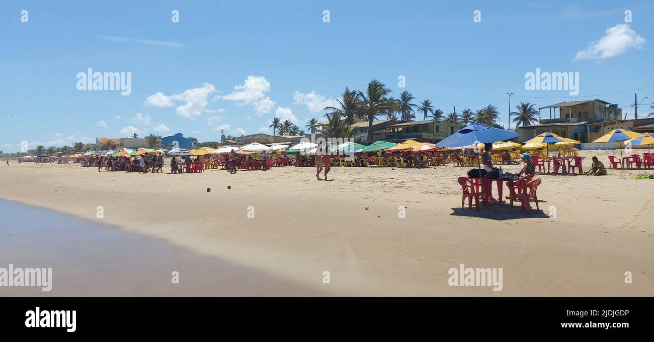 Costa beach, Barra dos Coqueiros, Sergipe, Brazil Stock Photo - Alamy