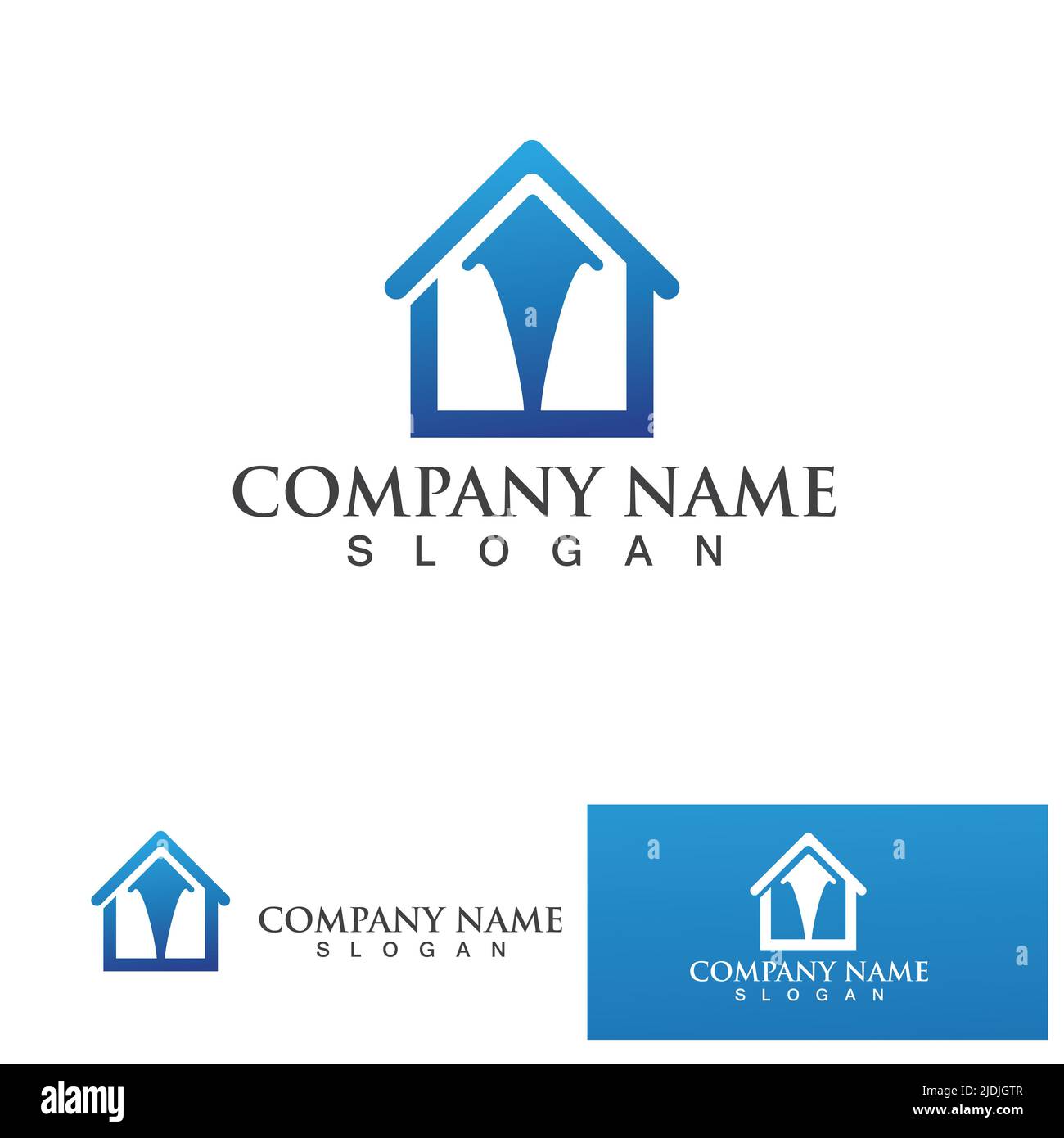 home buildings logo and symbols icons template Stock Vector Image & Art ...