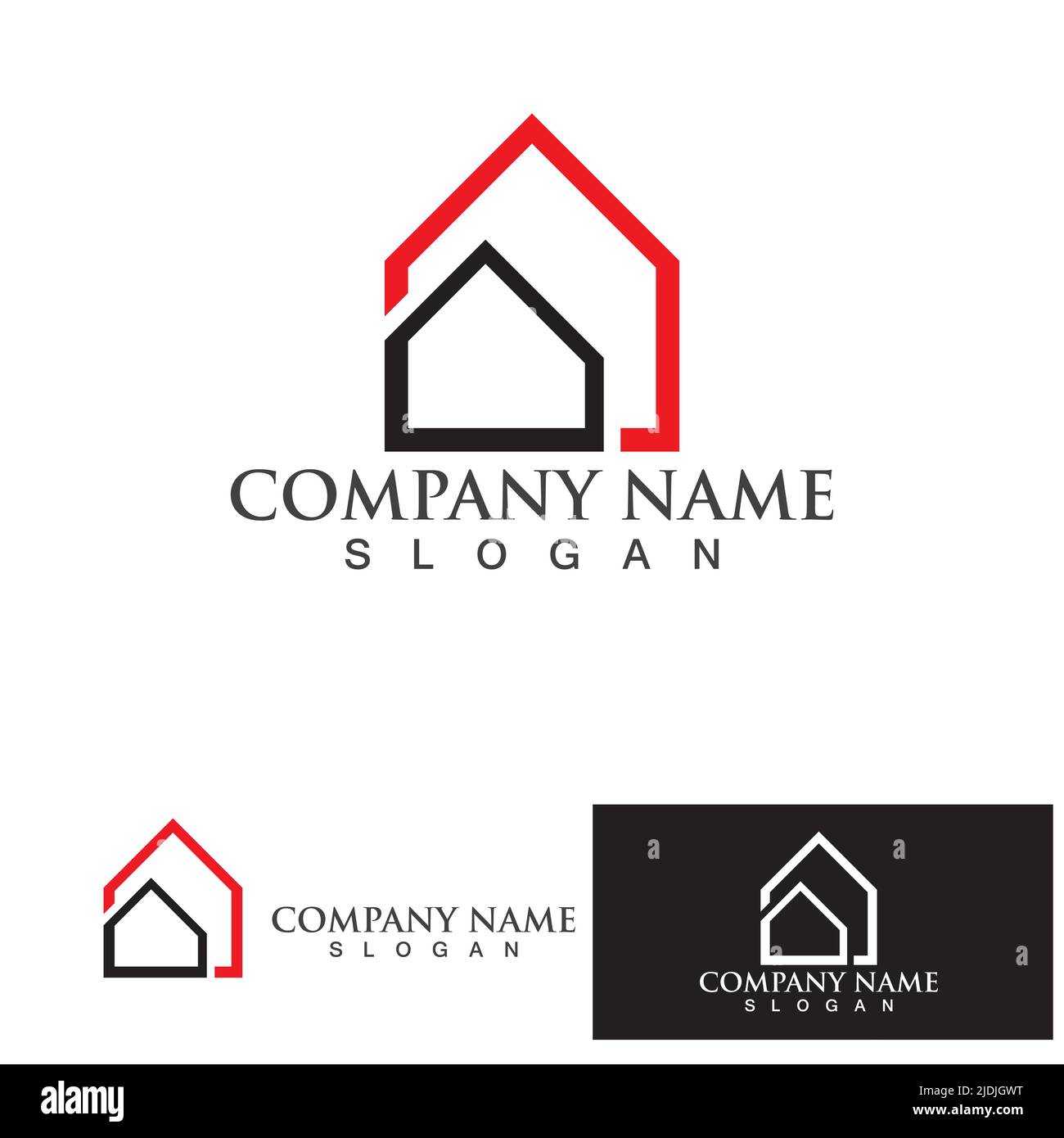 home buildings logo and symbols icons template Stock Vector Image & Art ...