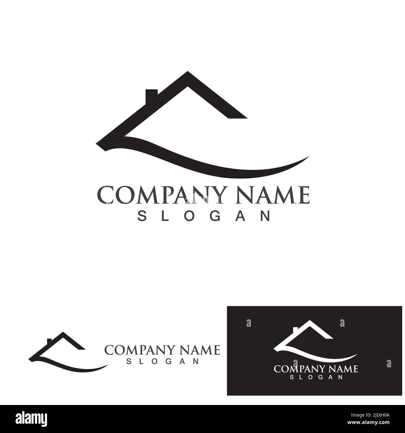 home buildings logo and symbols icons template Stock Vector Image & Art ...