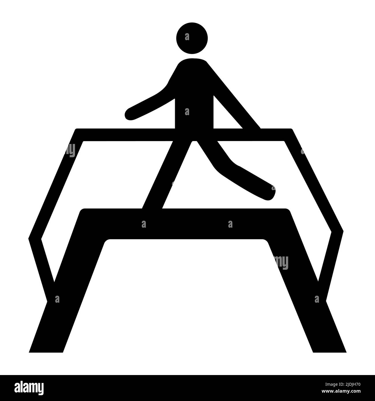 Footbridge Stock Vector Images - Alamy