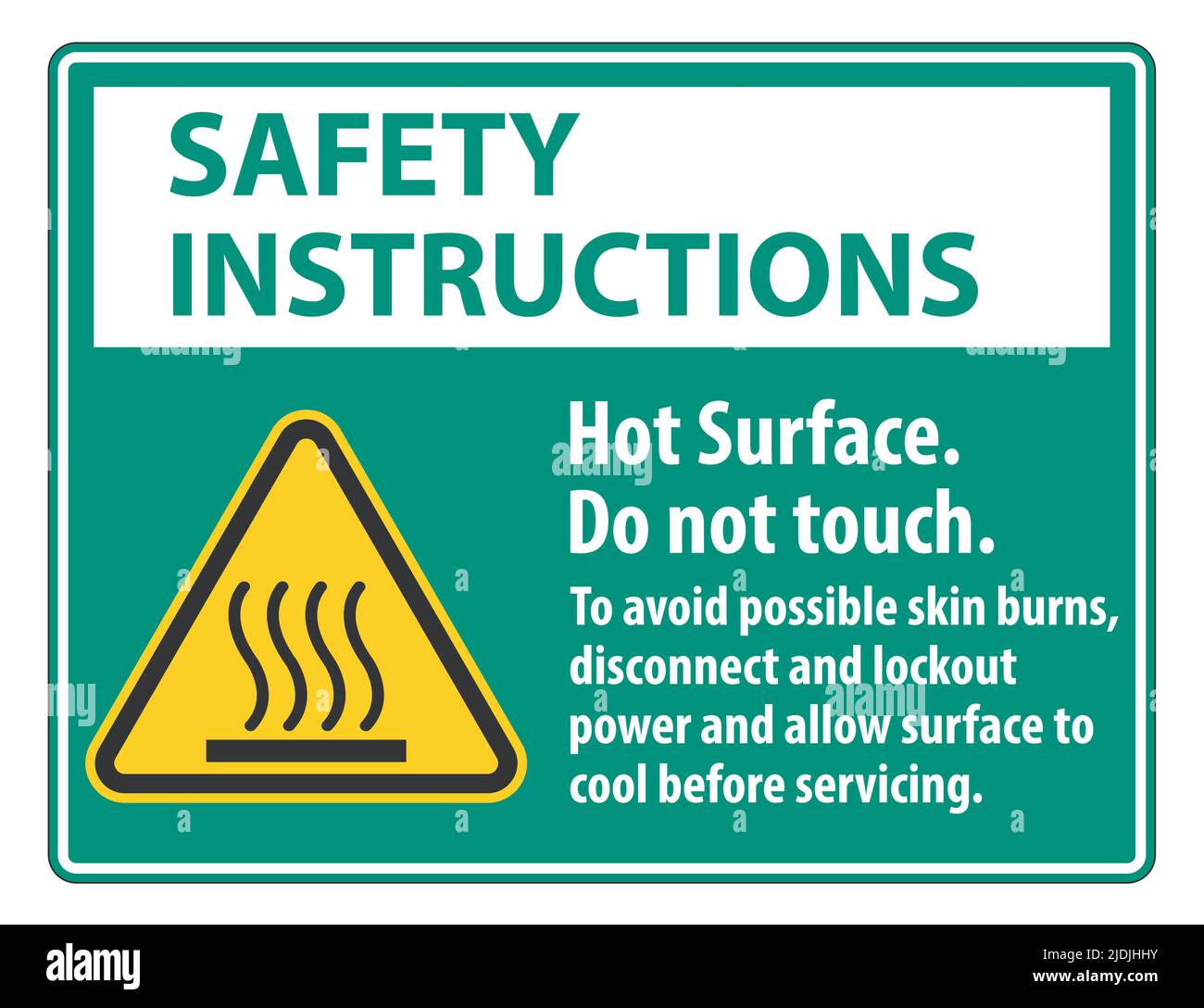 Hot Surface, Do Not Touch, To Avoid Possible Skin Burns, Disconnect And ...