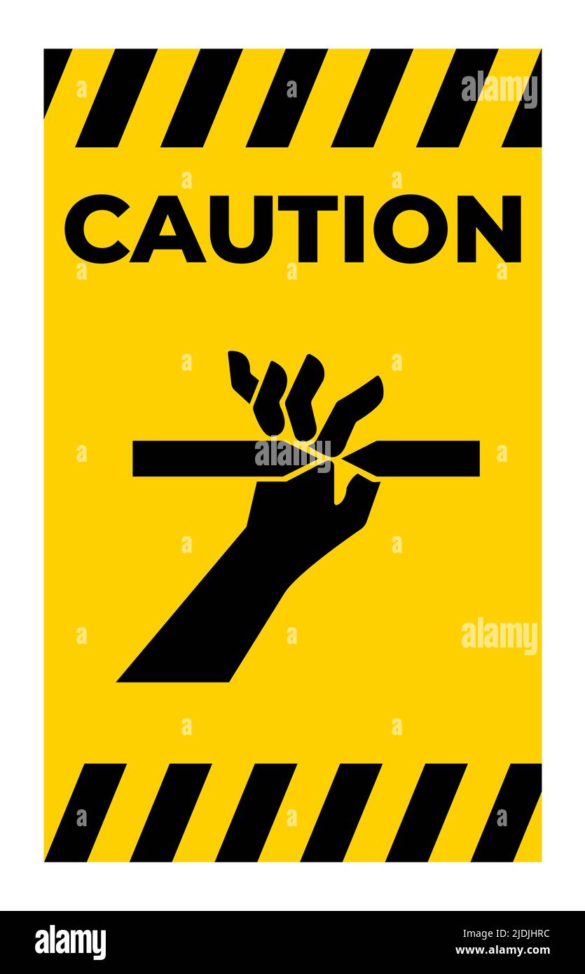 Cutting of Fingers Symbol Sign Isolate on White Background,Vector ...