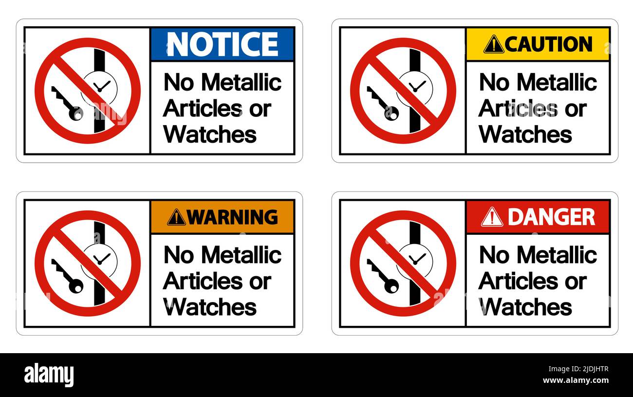 Prohibited articles Stock Vector Images - Alamy