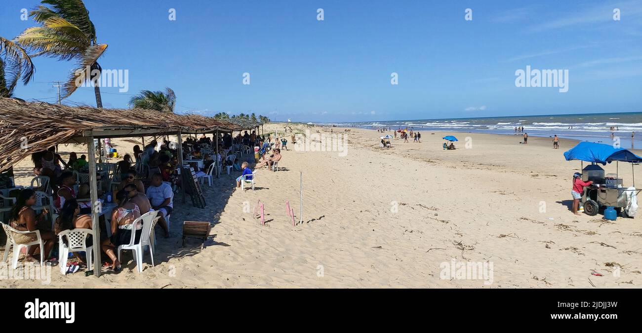 Beach, Pirambu, Sergipe, Brazil Stock Photo - Alamy