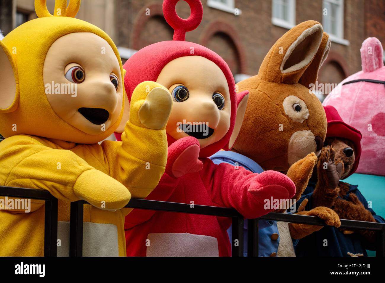 Tellytubbies, Peter Rabbit and Paddington at The Platinum Jubilee ...