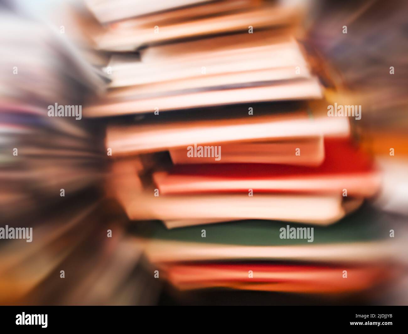 Stack piles of literature text archive defocused texture for your ...