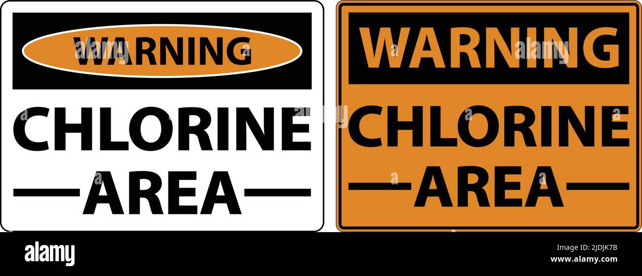 Chlorine warning sign hi-res stock photography and images - Alamy