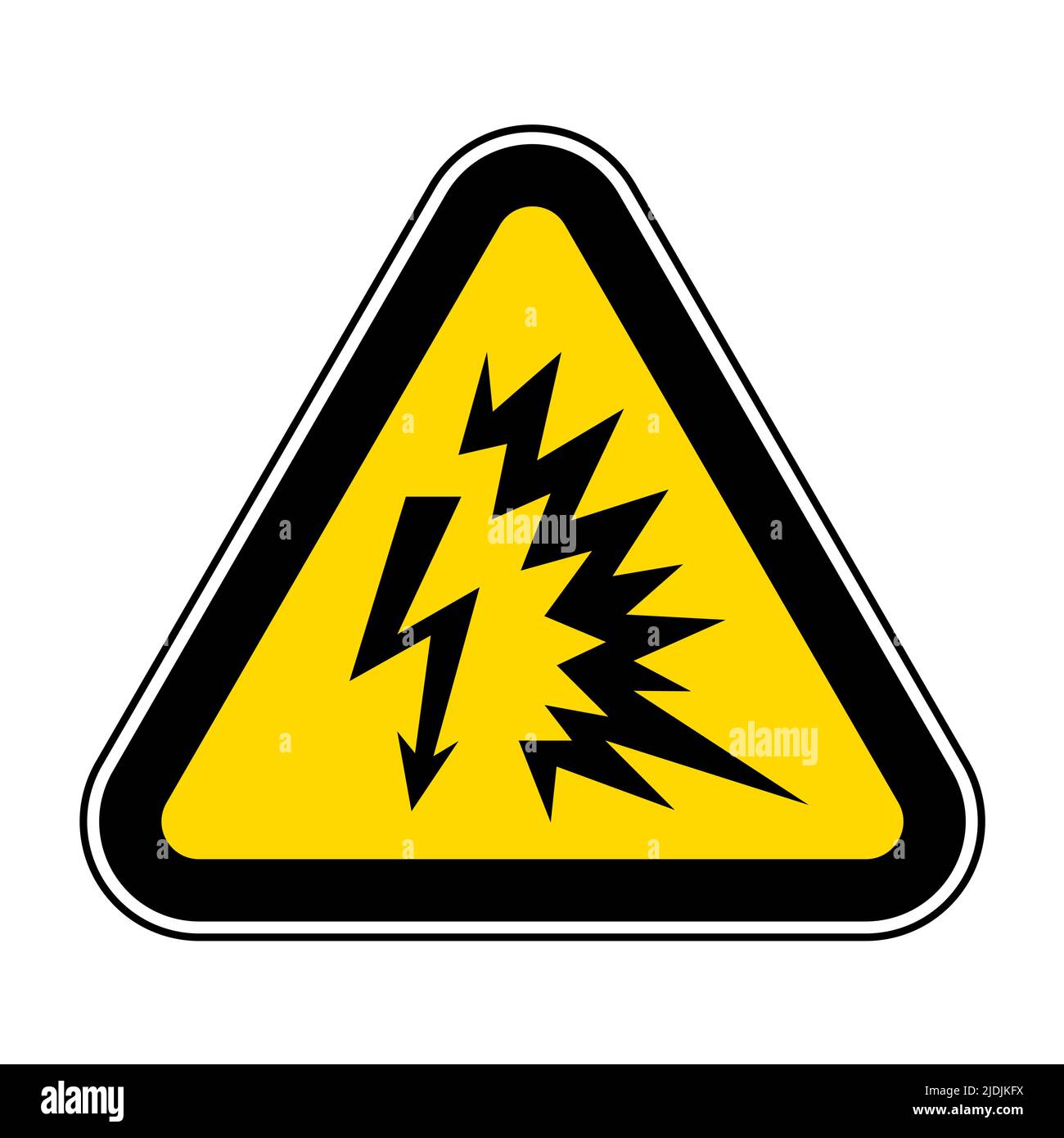 Arc Flash Symbol Sign Isolate On White Background,Vector Illustration ...