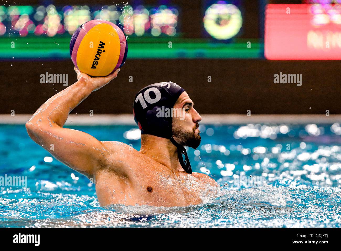 SZEGED, HUNGARY - JUNE 21: Marko Radulovic of Serbia during the FINA ...