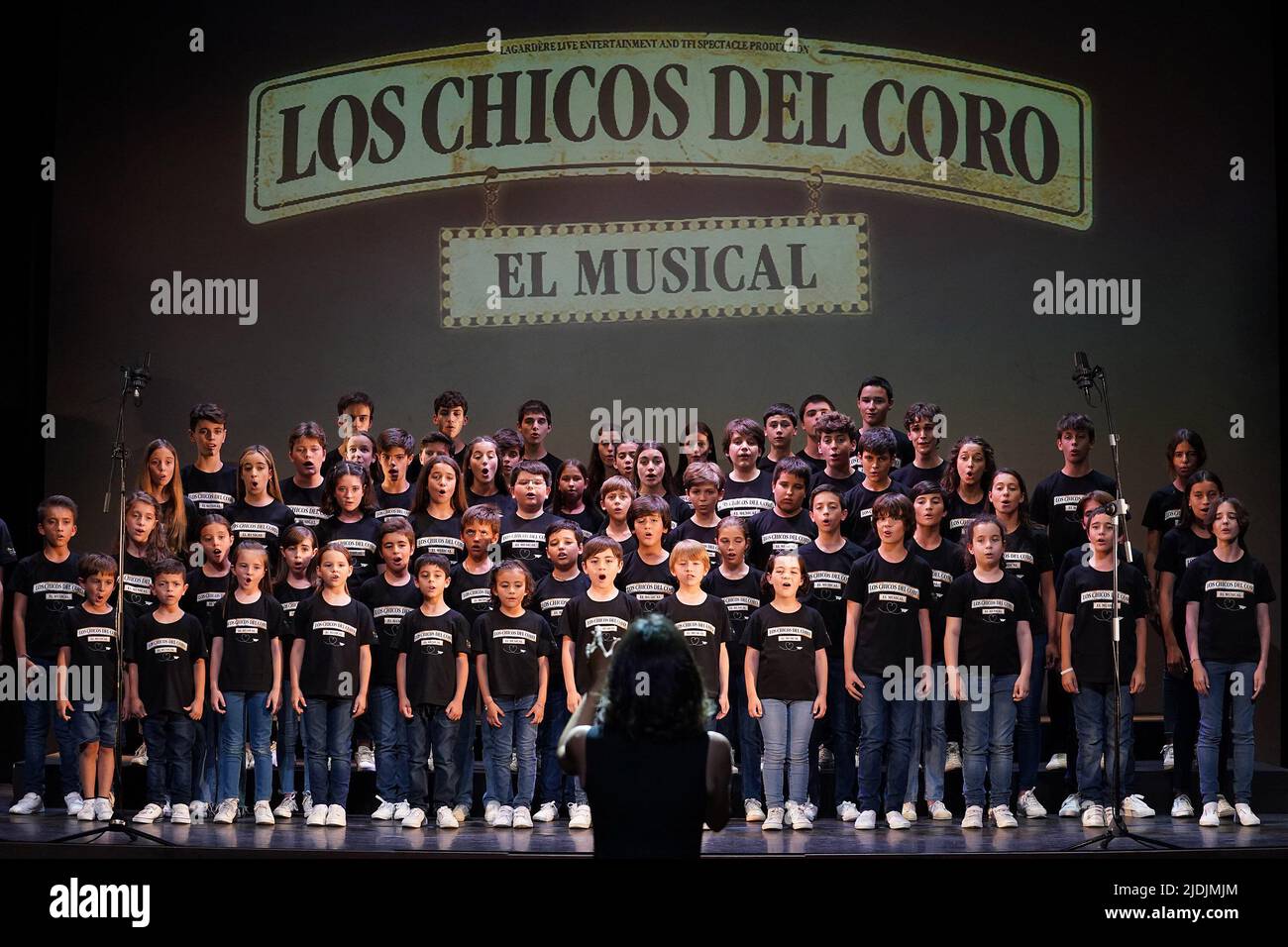 Presentation of 'Los Chicos del Coro. El Musical'. June 21, 2022. (Photo by Acero/Alter Photos ...