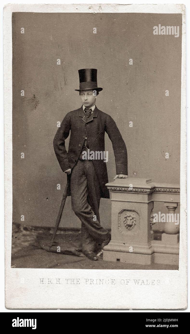 Prince albert edward 1862 hi-res stock photography and images - Alamy