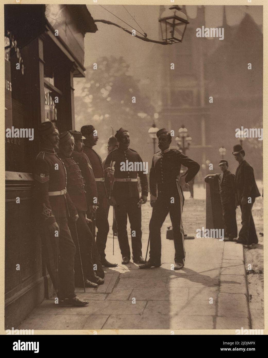 Recruiting Sergeants at Westminster, London, England, United Kingdom ...