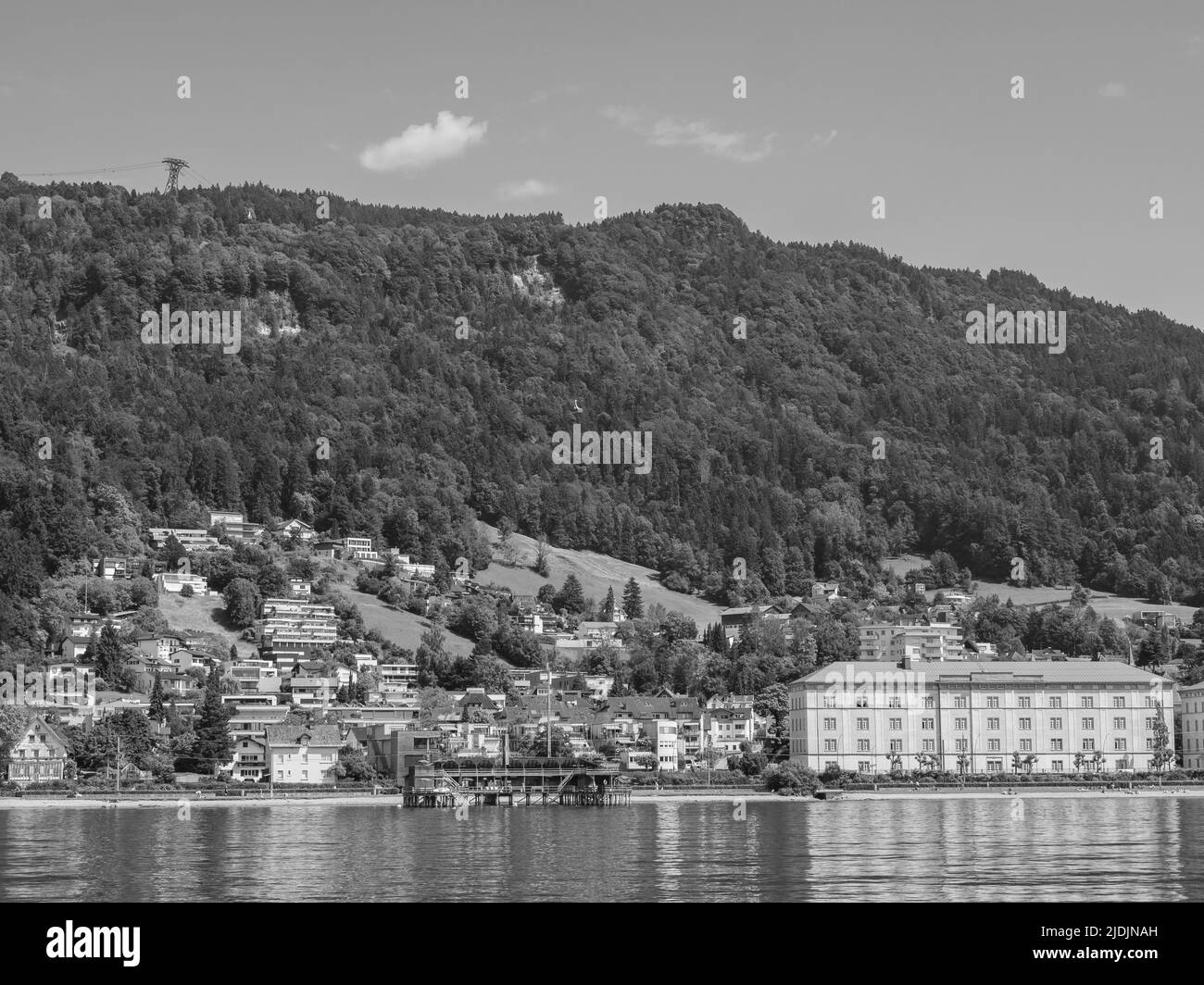 Harbor bregenz Black and White Stock Photos & Images - Alamy