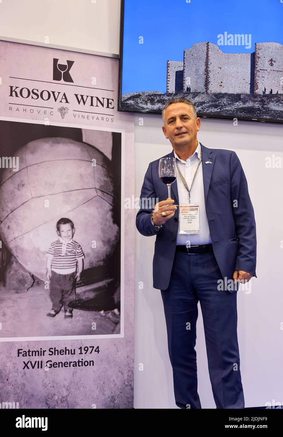 Cracow, Poland - November 5, 2021: International Wine Trade Fair ...