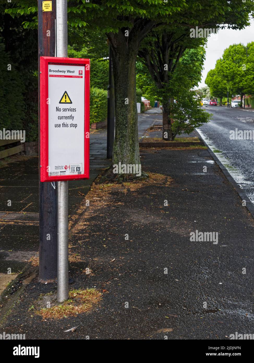 Service suspended hi-res stock photography and images - Alamy