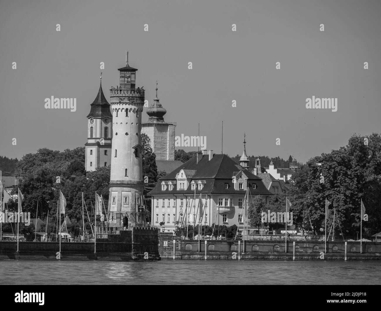 Lindau and Bregenz at the lake constance Stock Photo - Alamy
