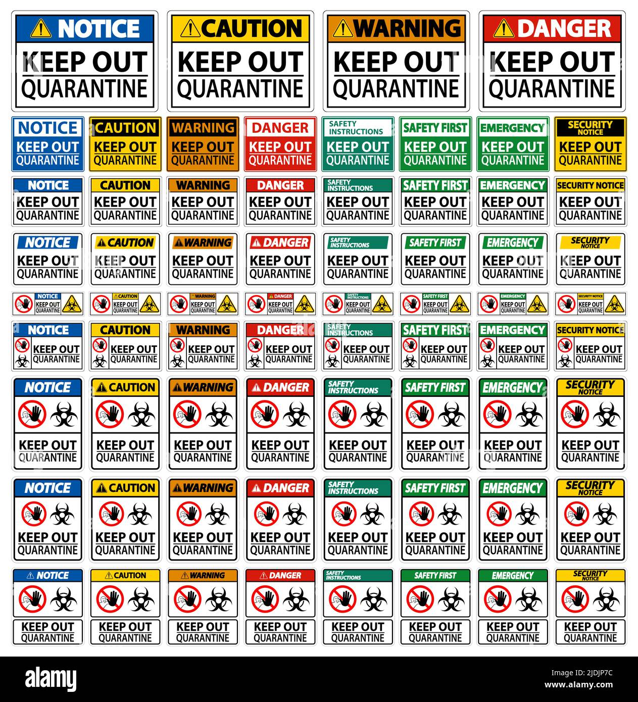 Keep disease out sign Stock Vector Images - Alamy