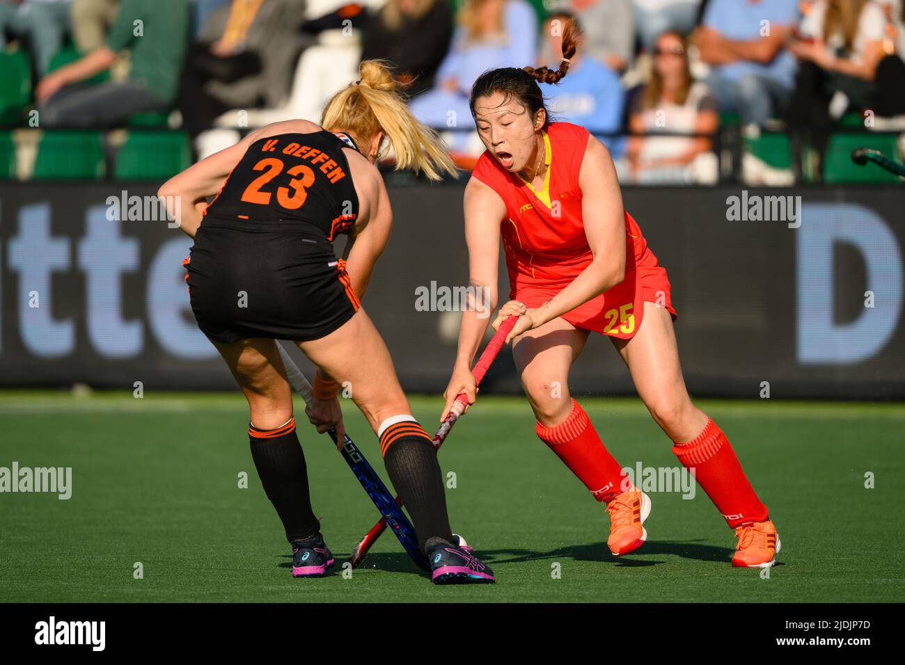 ROTTERDAM, 21-06-2022, HC Rotterdam, FIH Pro League Women 2021-2022 ...