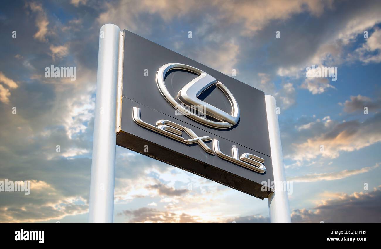 Lexus dealership sign hi-res stock photography and images - Alamy