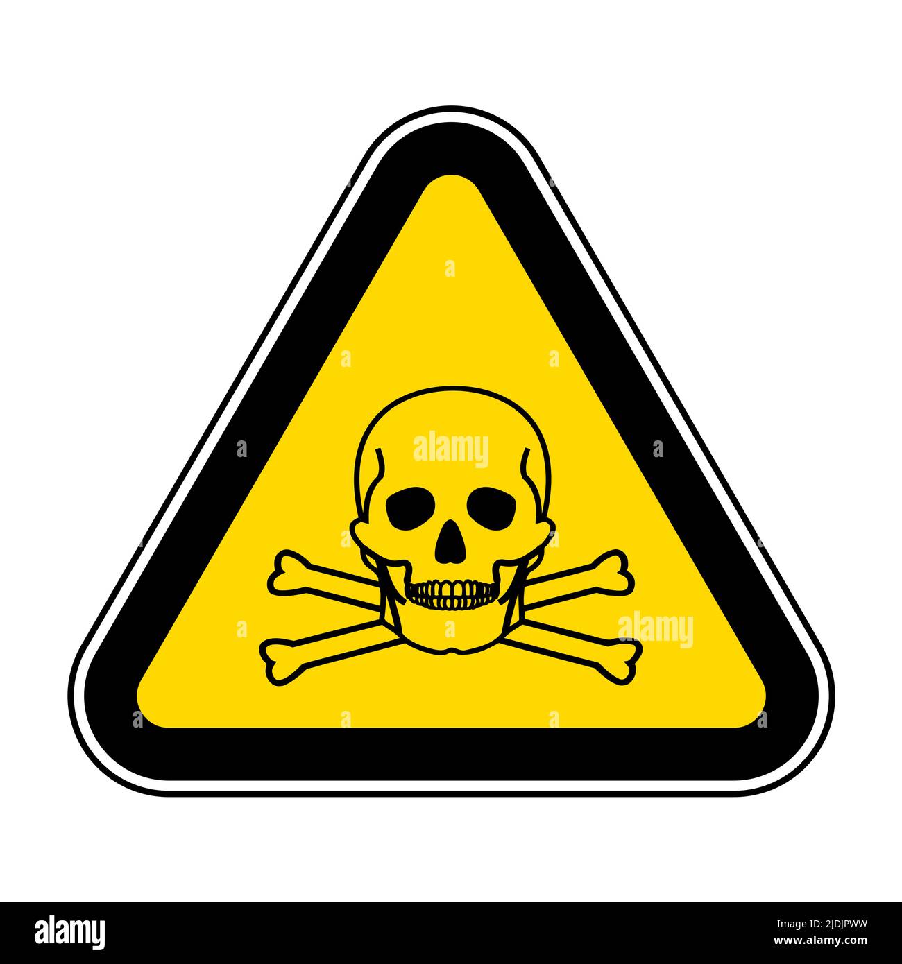 Toxic Material Symbol Sign Isolate On White Background,Vector ...