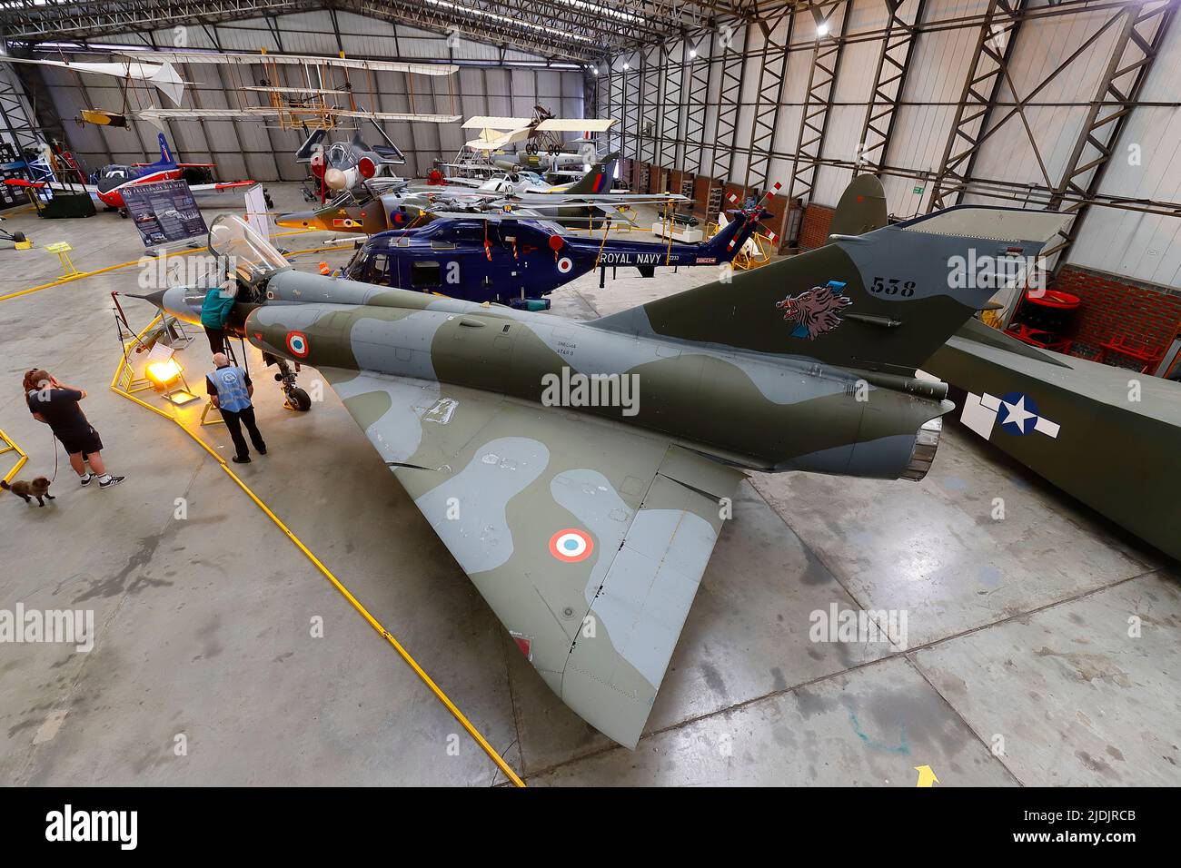 Aircraft exhibits at Yorkshire Air Museum in Elvington,North Yorkshire ...