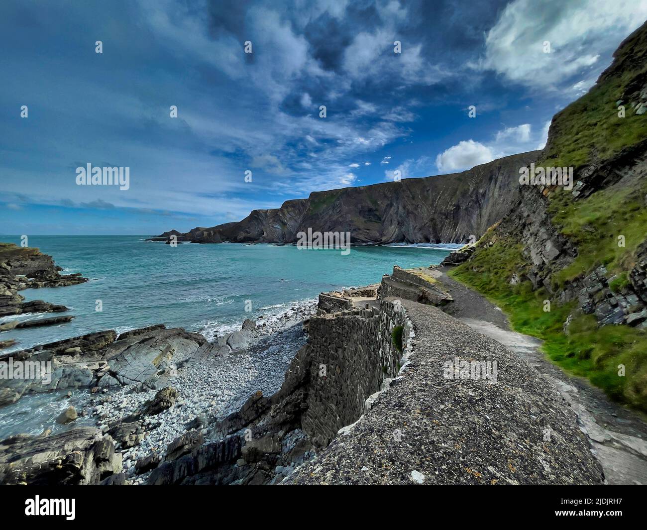 Hartland point and west coast path hi-res stock photography and images ...