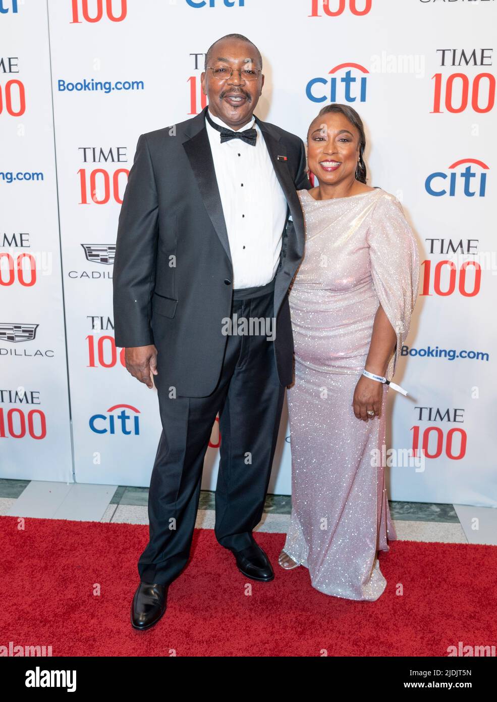 New York, NY - June 8, 2022: Gregory L. Robinson (L) attends Time 100 ...