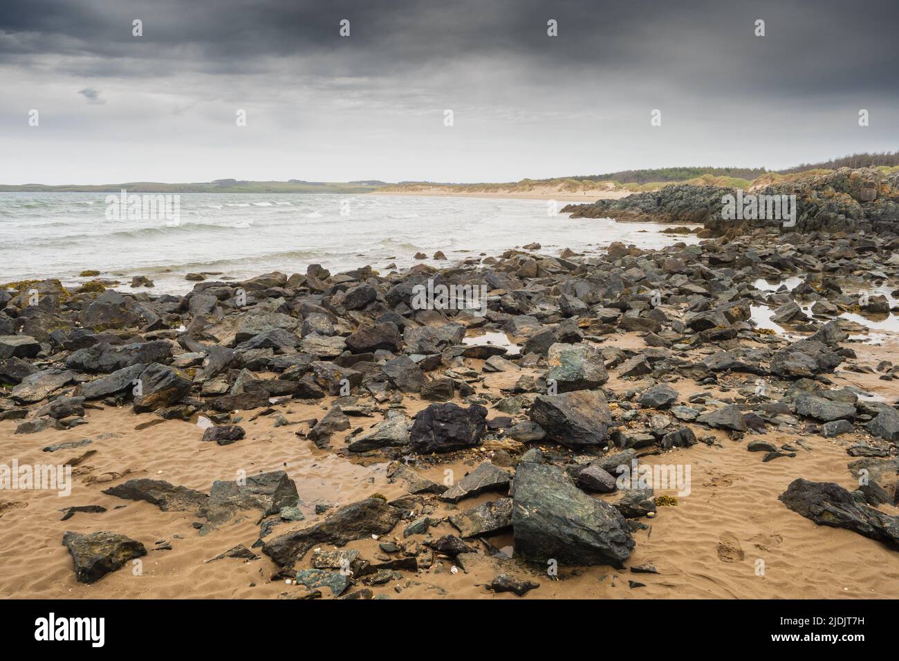 Newborough Warren is an extensive sand dune system and includes the ...