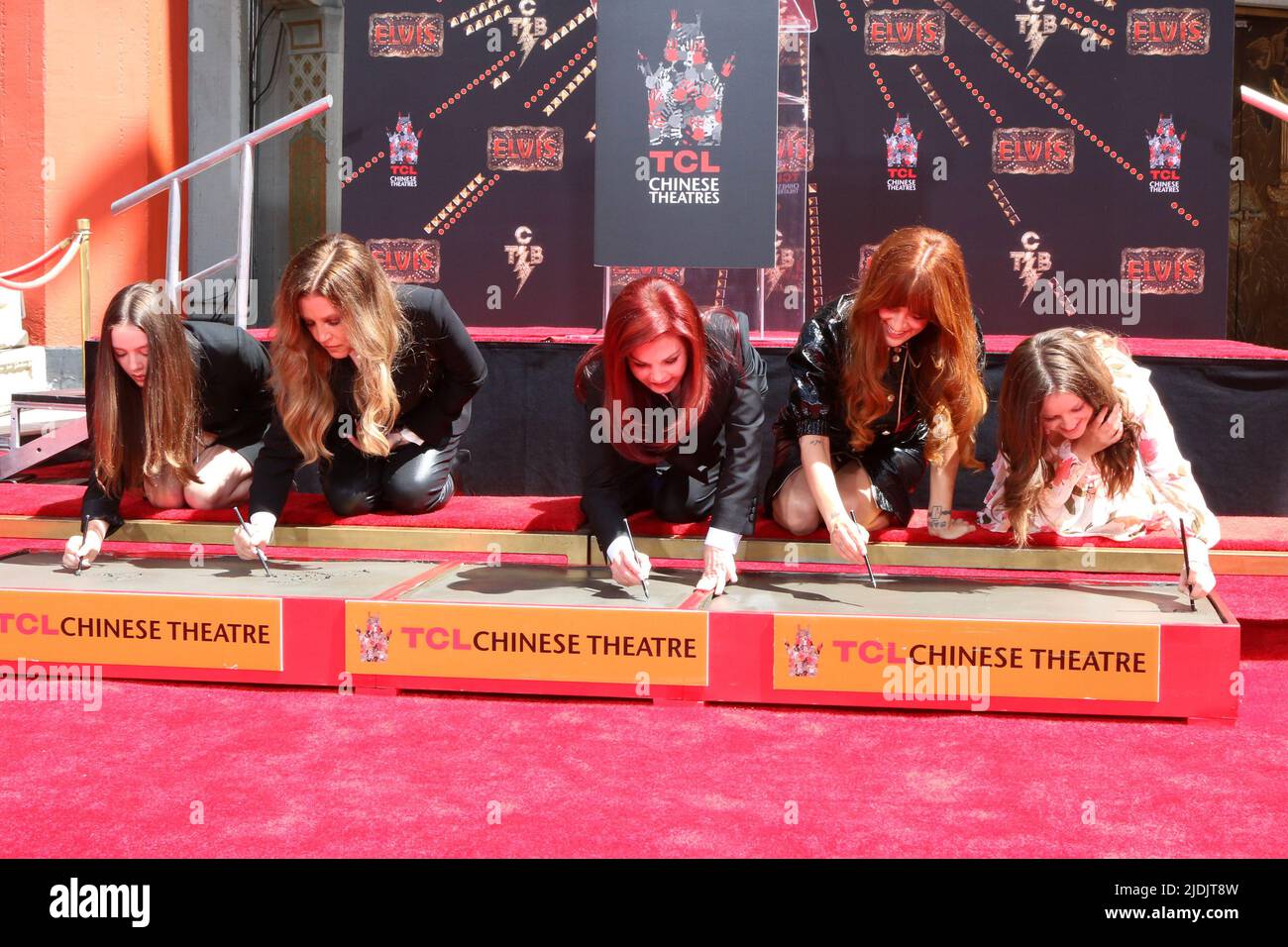 LOS ANGELES - JUN 21: Harper Vivienne Ann Lockwood, Lisa Marie Presley ...