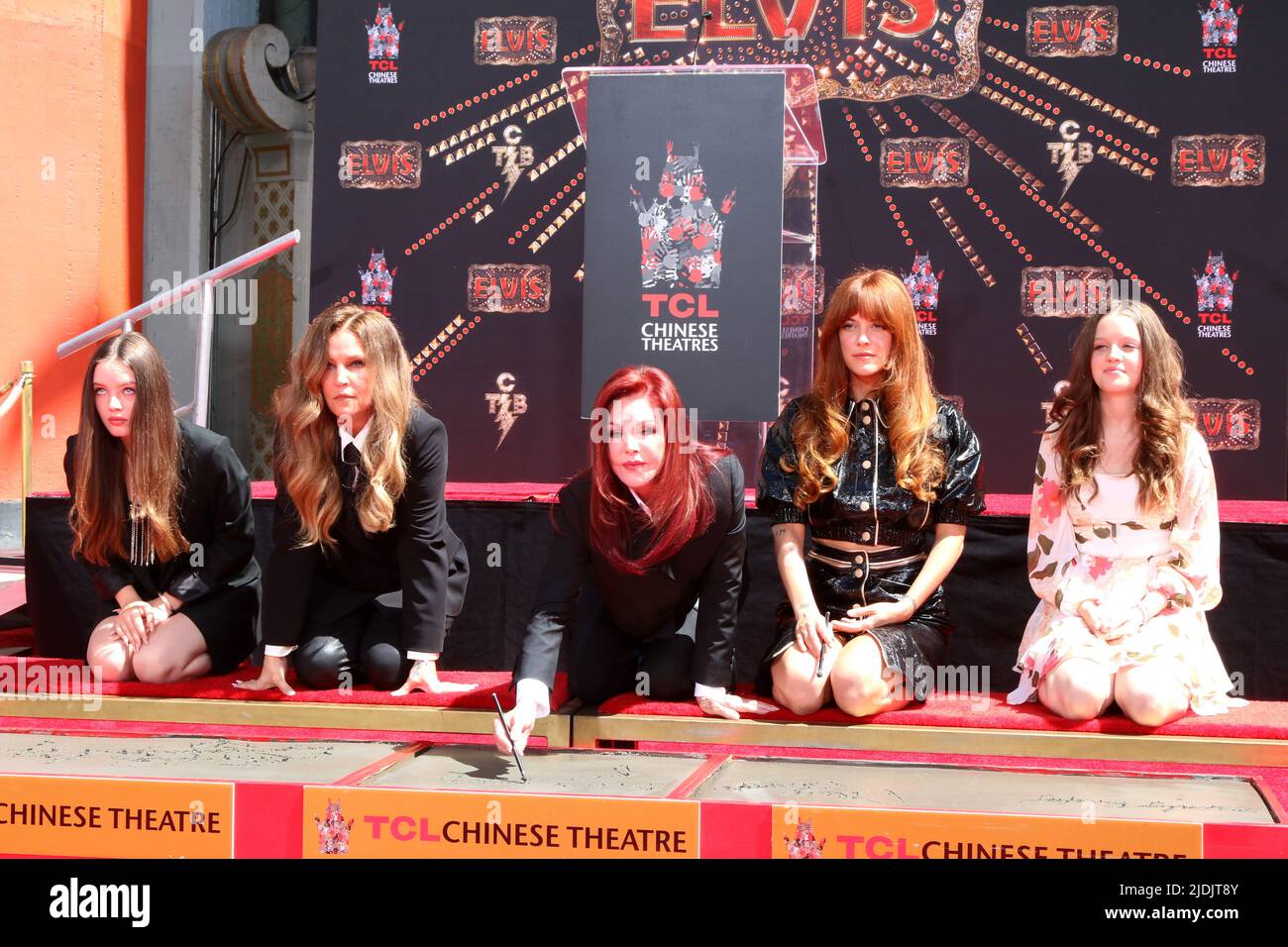 LOS ANGELES - JUN 21: Harper Vivienne Ann Lockwood, Lisa Marie Presley ...