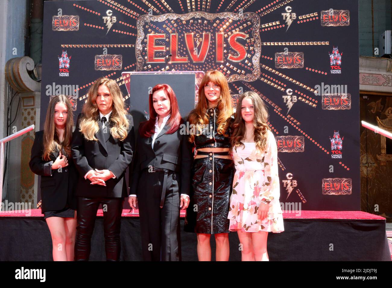 LOS ANGELES - JUN 21: Harper Vivienne Ann Lockwood, Lisa Marie Presley ...