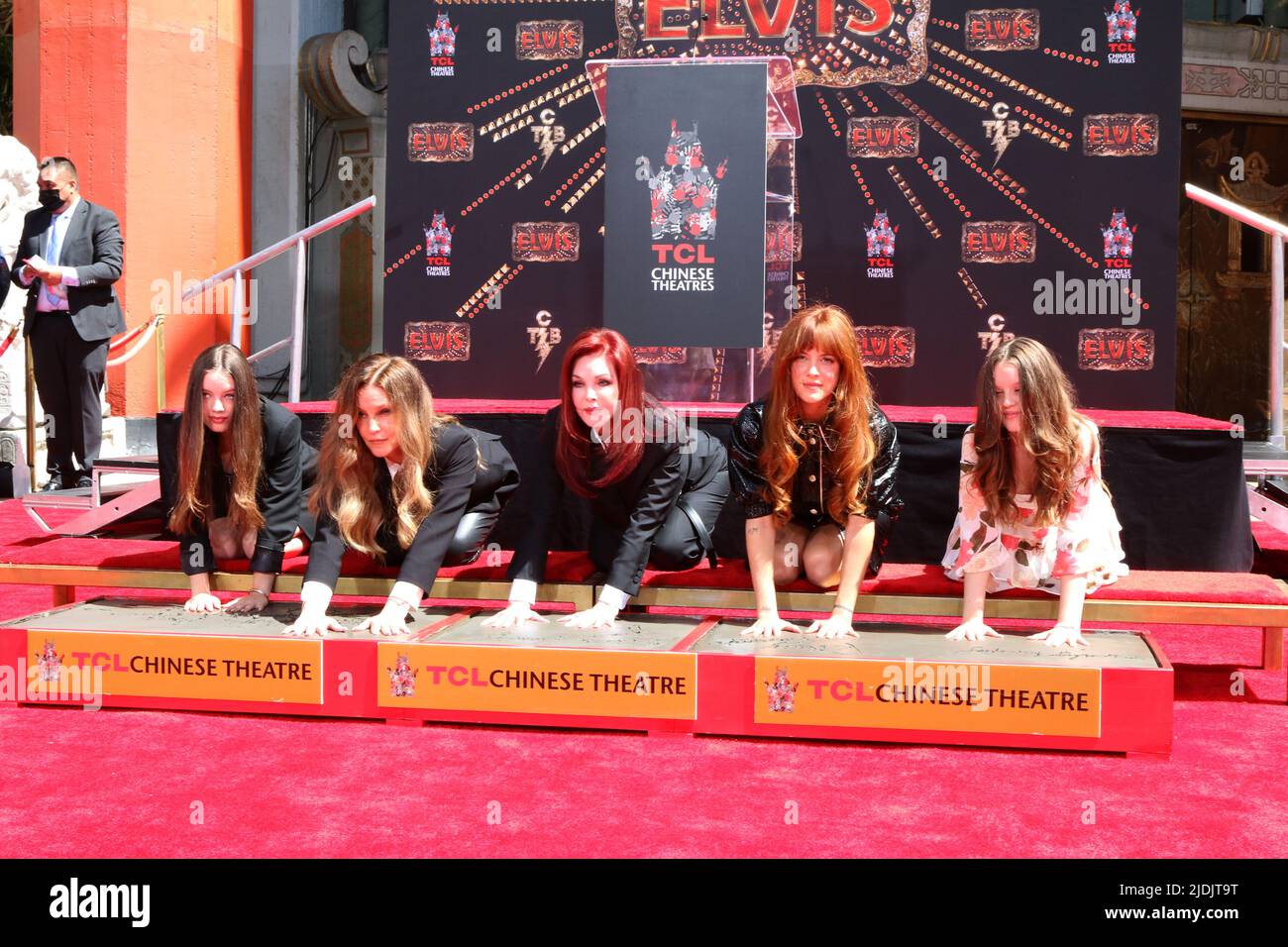 LOS ANGELES - JUN 21: Harper Vivienne Ann Lockwood, Lisa Marie Presley ...