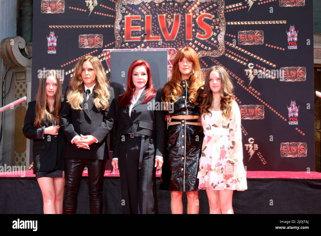 LOS ANGELES - JUN 21: Harper Vivienne Ann Lockwood, Lisa Marie Presley ...