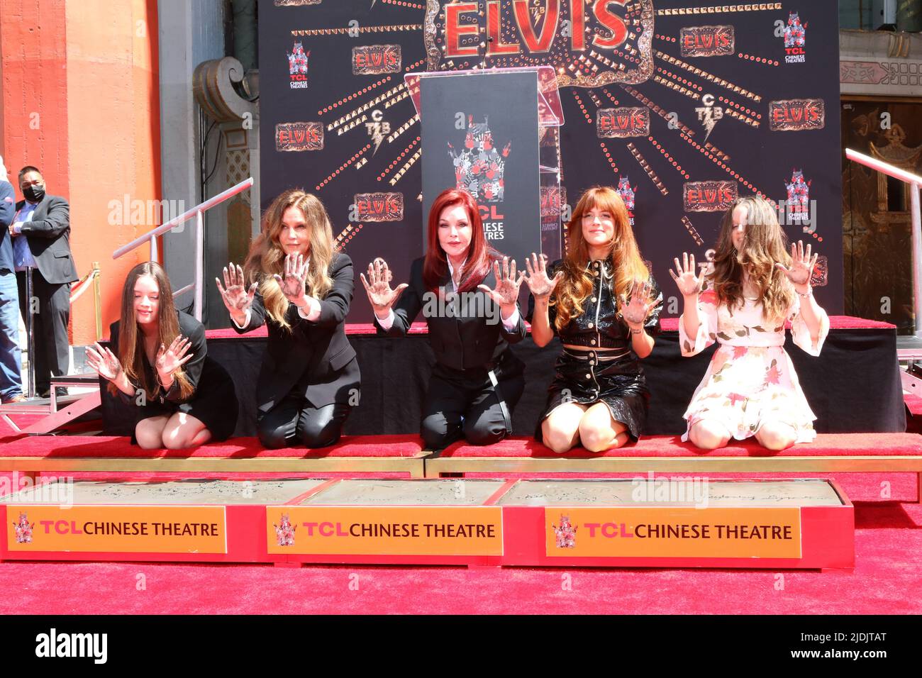 LOS ANGELES - JUN 21: Harper Vivienne Ann Lockwood, Lisa Marie Presley ...