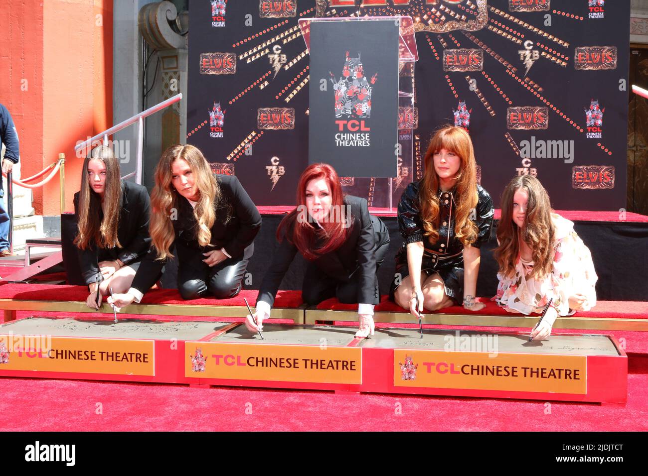 LOS ANGELES - JUN 21: Harper Vivienne Ann Lockwood, Lisa Marie Presley ...