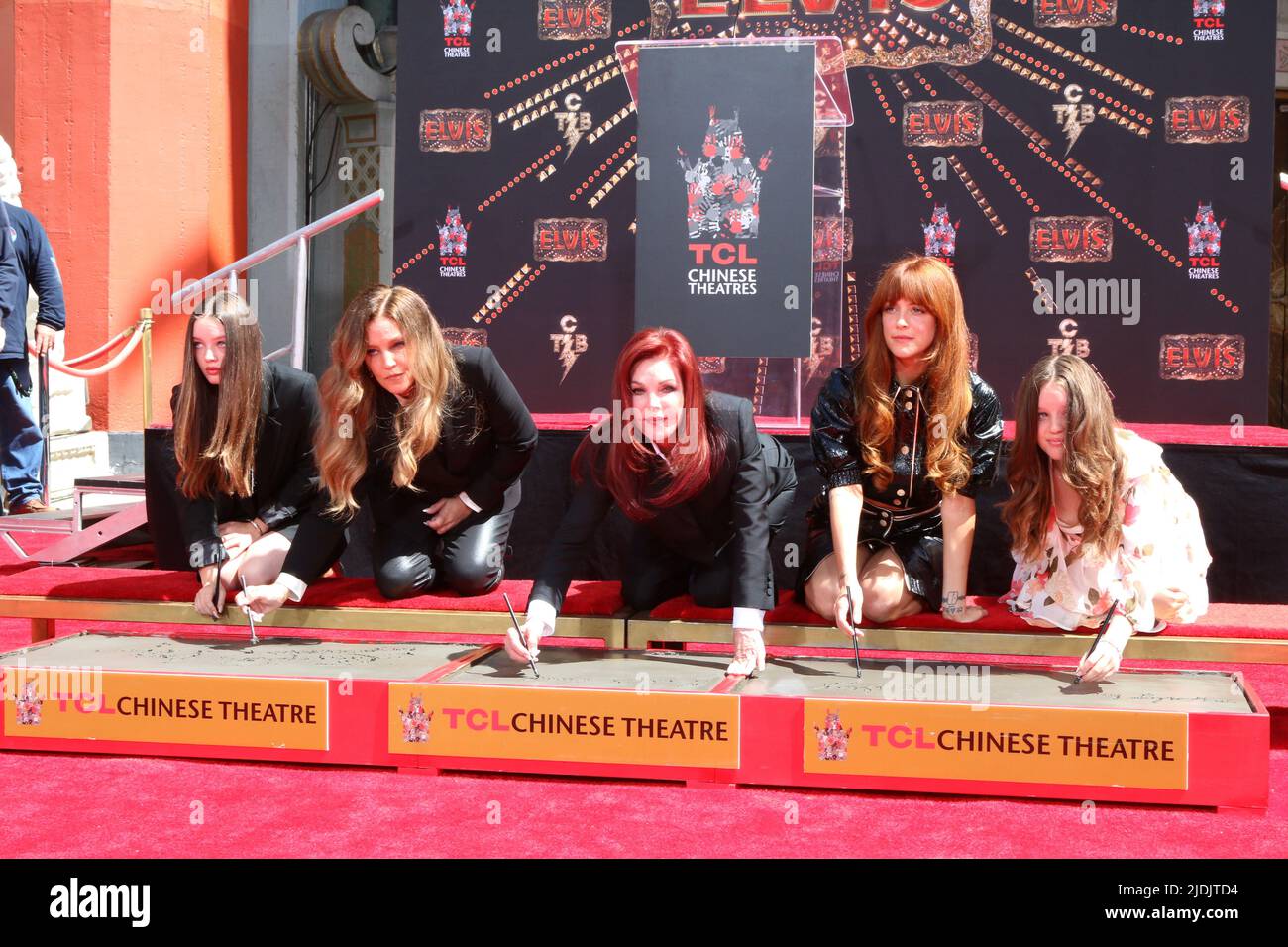 LOS ANGELES - JUN 21: Harper Vivienne Ann Lockwood, Lisa Marie Presley ...
