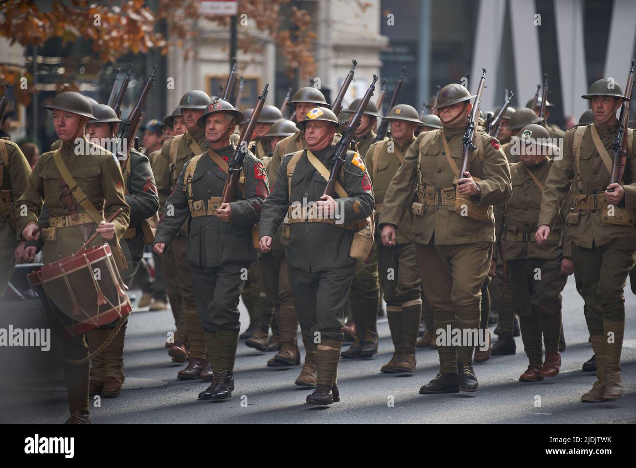 Manhattan, New York,USA - November 11. 2019: NYC honors Veterans ...