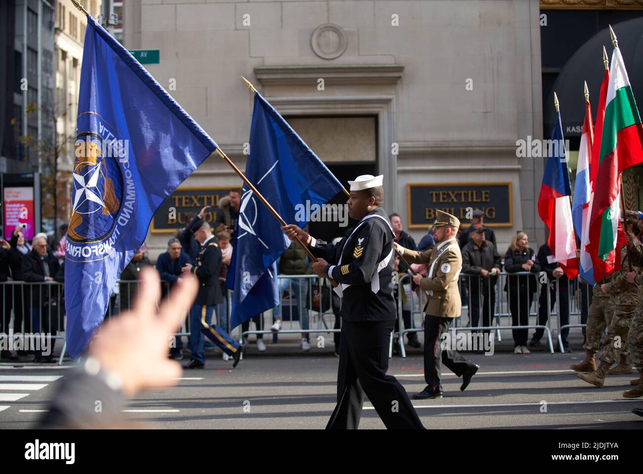 Manhattan, New York,USA - November 11. 2019: Allied Command ...